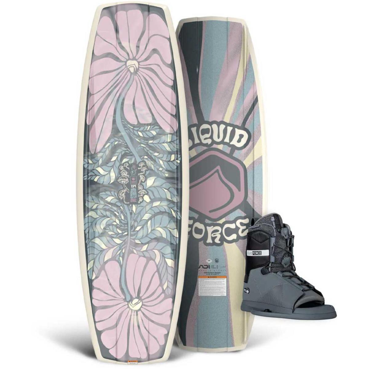 Liquid Force Women's M.E. Wakeboard w/ Transit 6R Bindings 5-9 - Sun & Ski Sports
