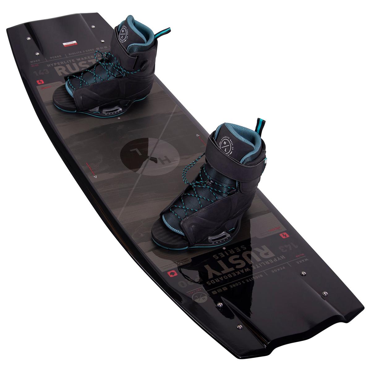 Hyperlite Men's Rusty Pro Wakeboard with Session 7-10.5 Bindings '21 - Sun & Ski Sports
