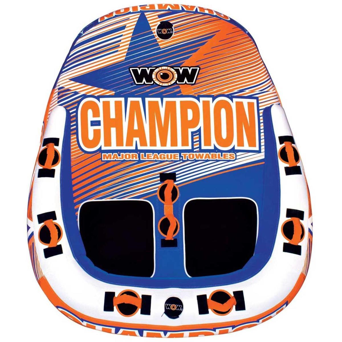 Wow Sports Champion 2P Towable Tube - Sun & Ski Sports