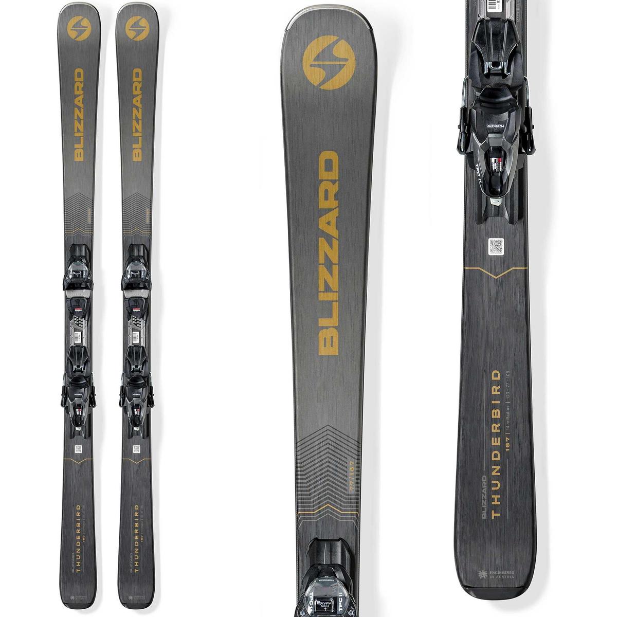 Blizzard Men's Thunderbird SP 7.7 Snow Skis with TPC 11 Bindings '25 - Sun & Ski Sports