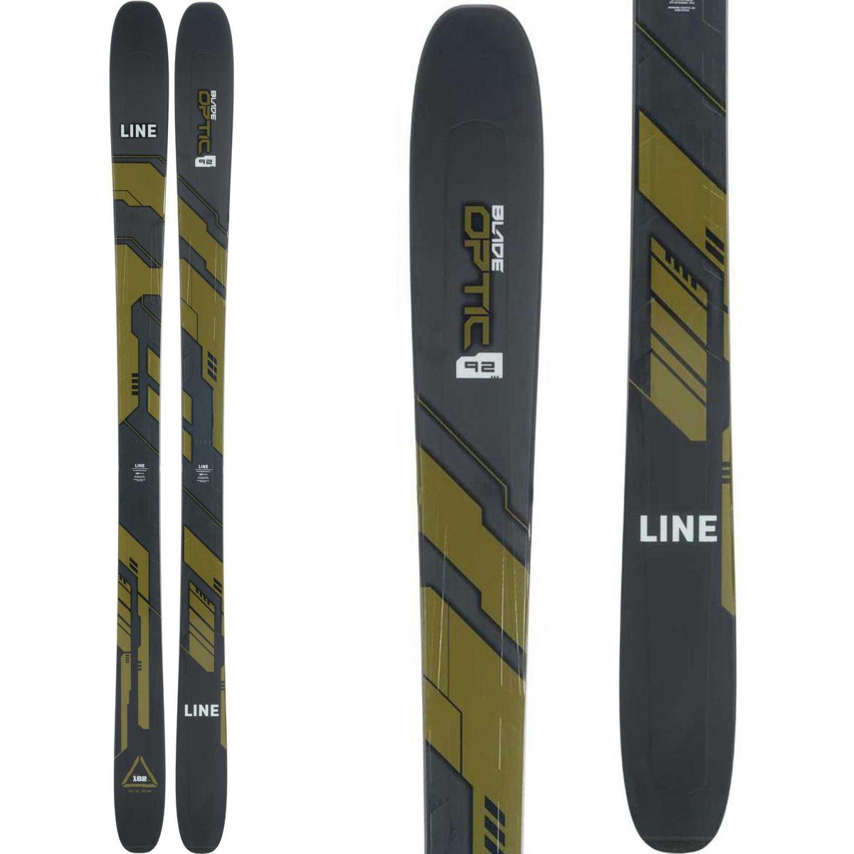 LINE Mens Blade Optic 92 Skis 24 - Sun & Ski Sports