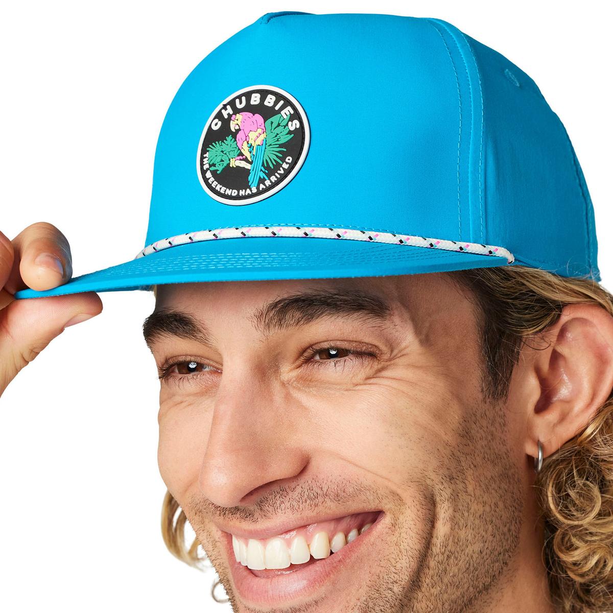 Chubbies Mens Bright Blue Retro Nylon Hat - Sun & Ski Sports
