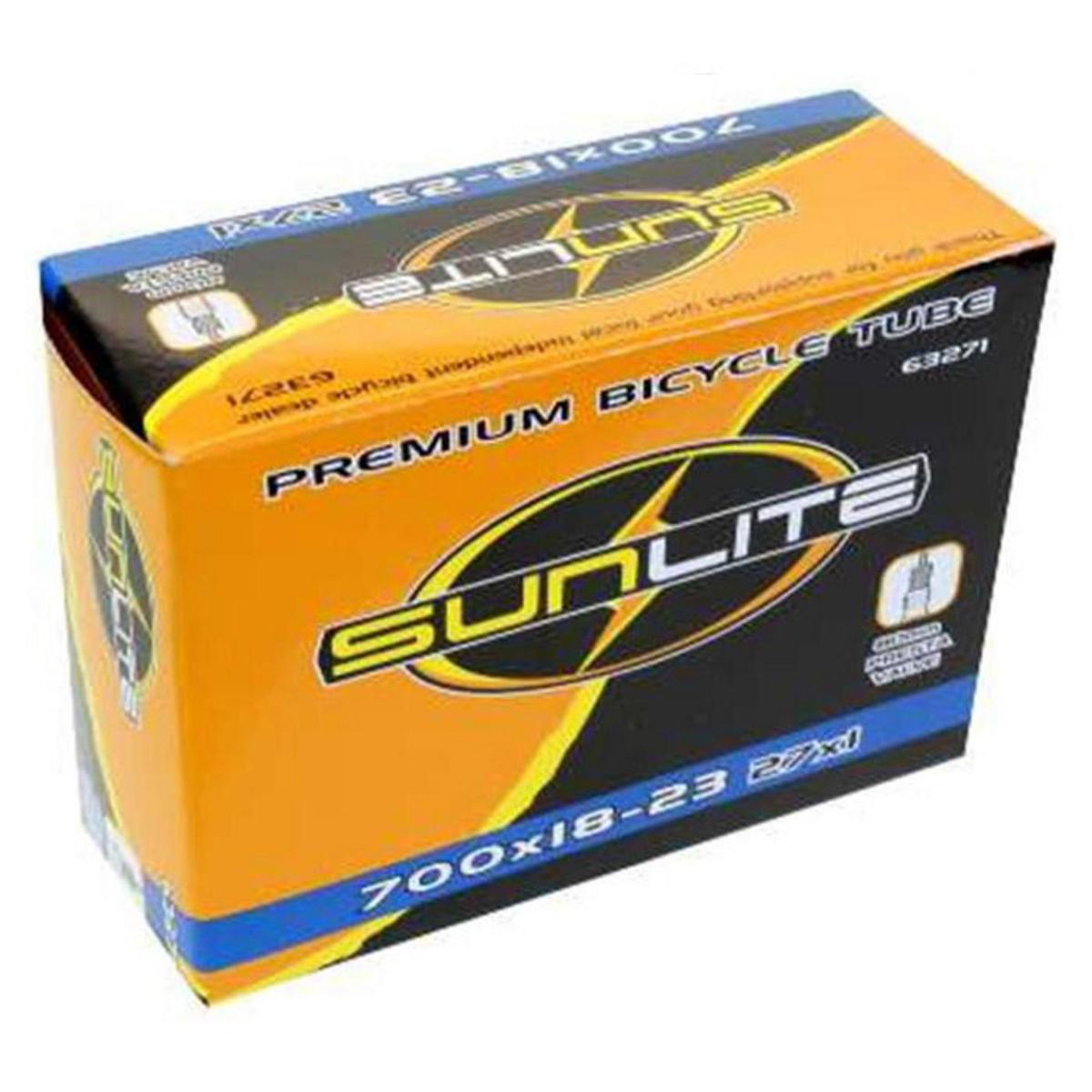 Sunlite 700 x 18/23c 80 mm Presta Valve Bicycle Tube - Sun & Ski Sports
