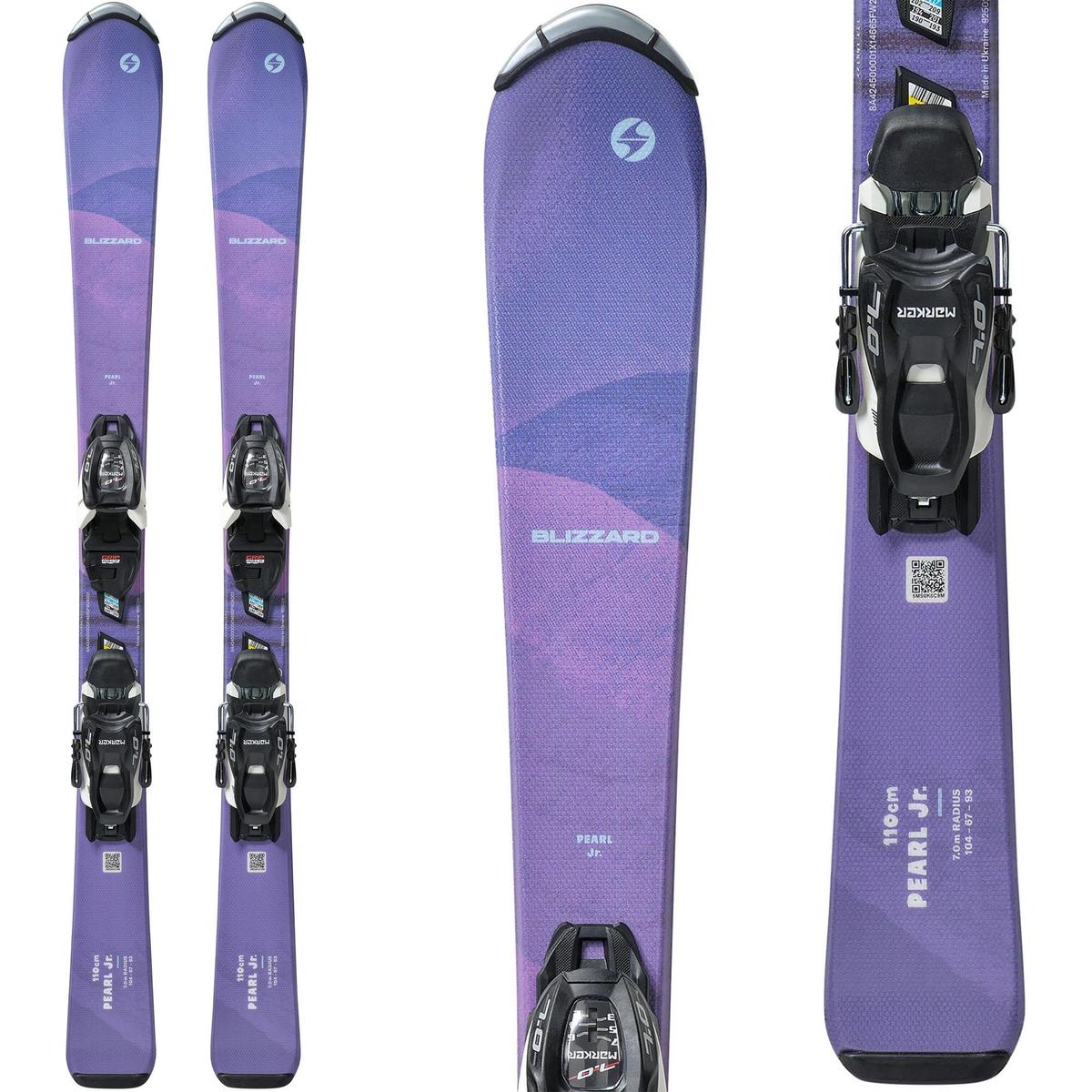 Blizzard Kids' Pearl Jr Skis with FDT Jr 7 Bindings '25 - Sun & Ski Sports