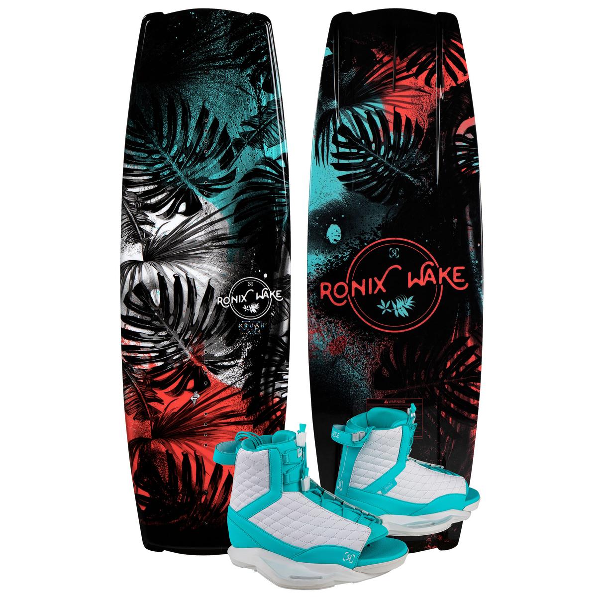 Ronix Women's Krush Wakeboard with Luxe 8-10.5 Bindings '21 - Sun & Ski ...