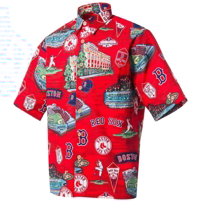 Reyn Spooner Men's Boston Red Sox Scenic MLB Button Front Shirt - Sun & Ski Sports