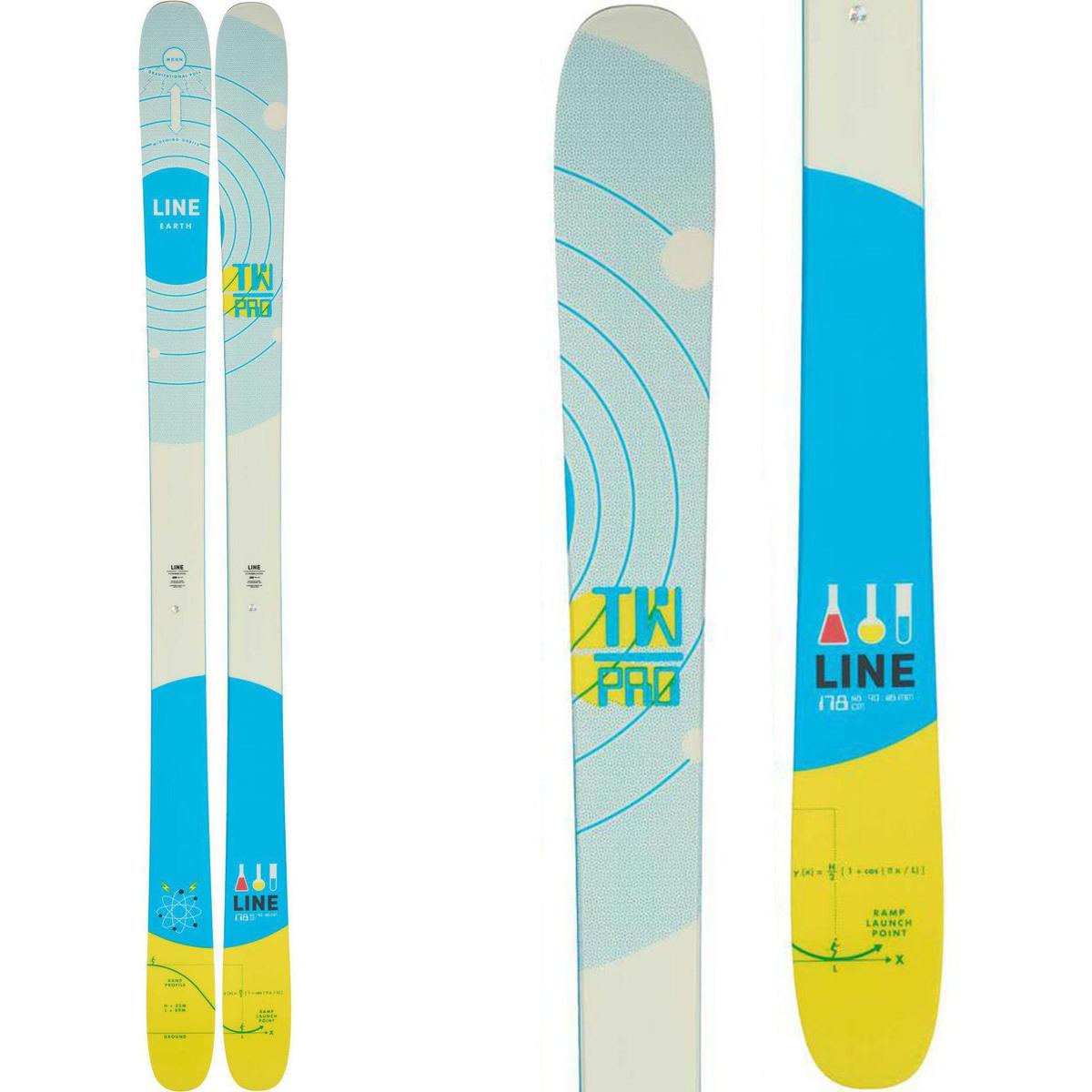 LINE Mens Tom Wallisch Pro Skis 24 - Sun & Ski Sports