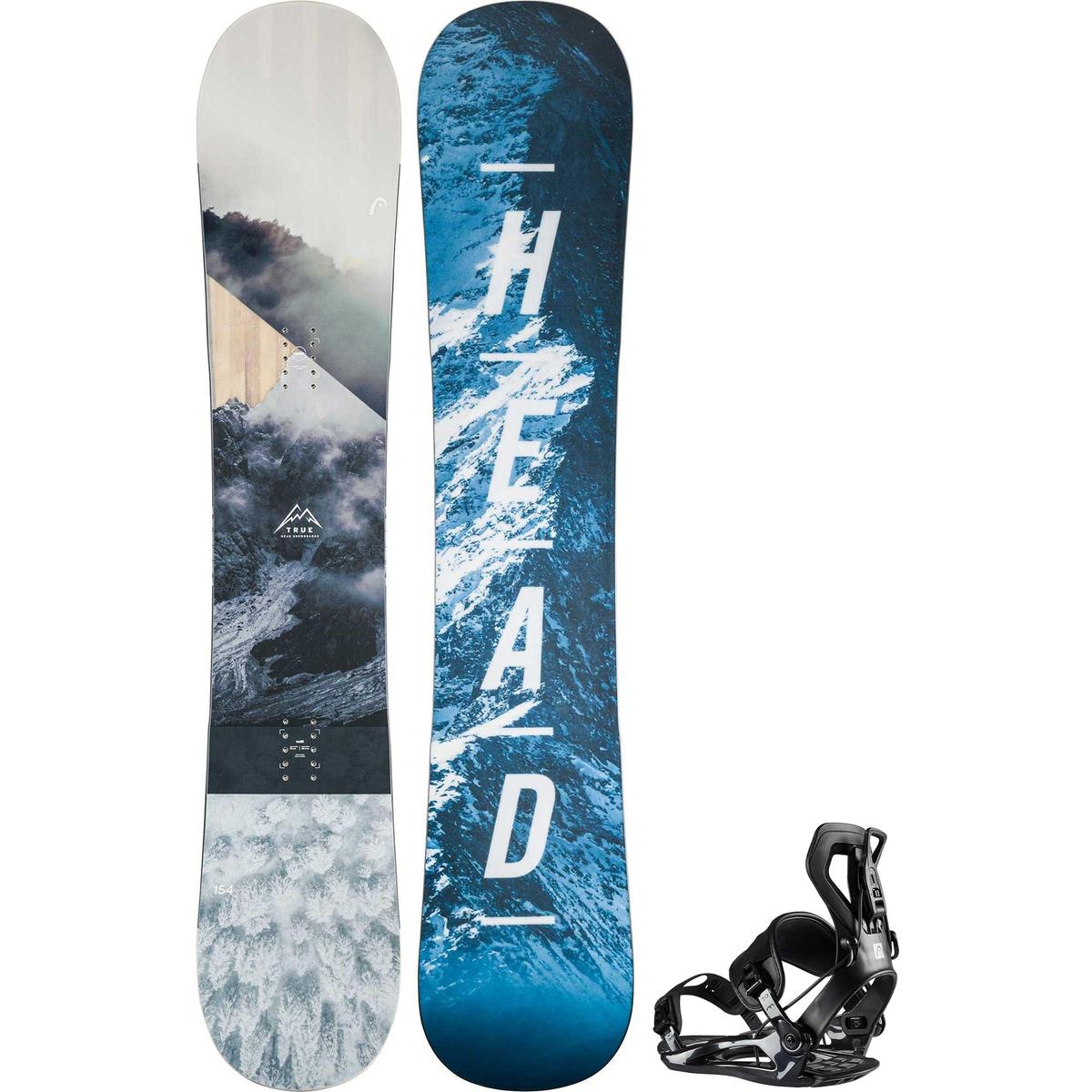 The Head Men's True 2.0 Snowboard + Head Men's RX One Snowboard ...
