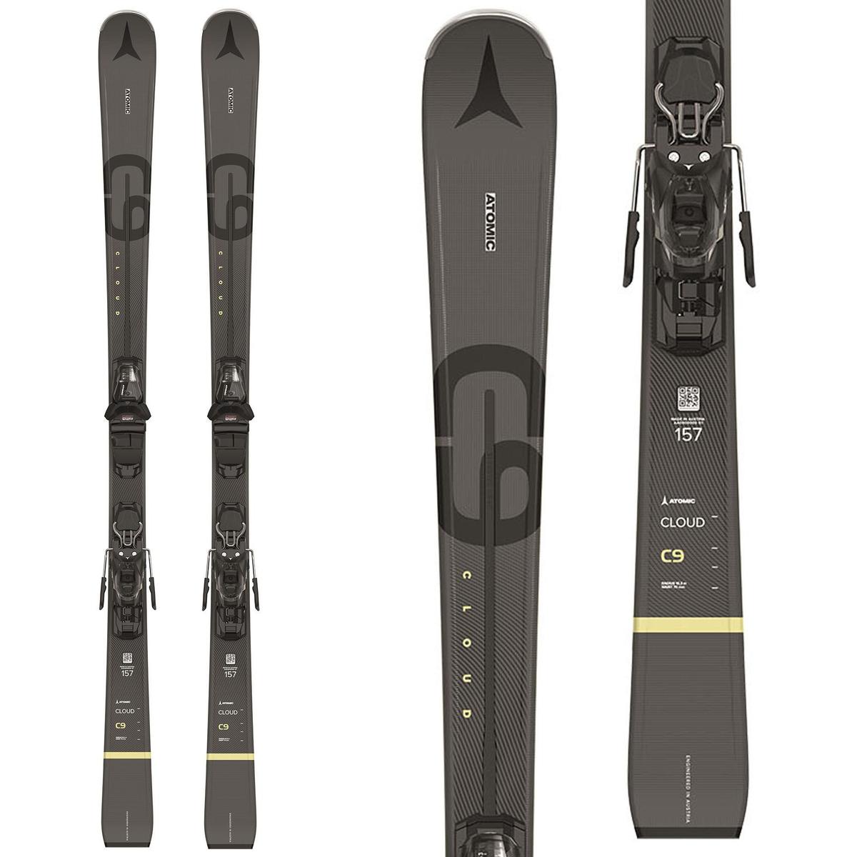 Atomic Womens Cloud C9 Skis with M10 GripWalk® Bindings 23 - Sun & Ski ...