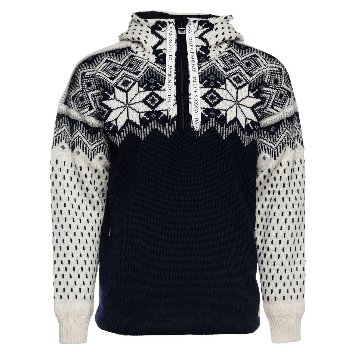 Dale of Norway Mens Vegard Weatherproof Norwegian Wool Hooded Sweater ...