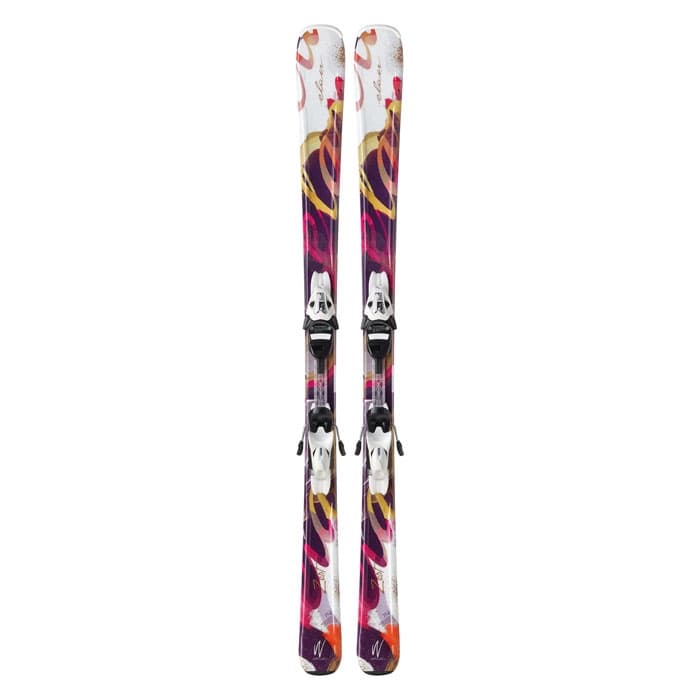 Elan Women's Zest All Mountain Skis with ELW 9.0 QT Bindings '14 - Sun ...