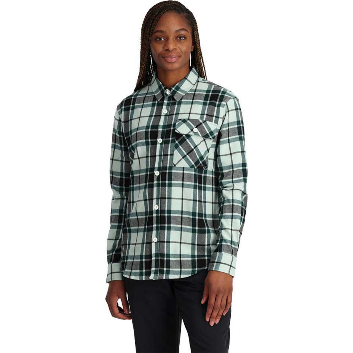 Spyder Womens Fab Flannel Shirt - Sun & Ski Sports
