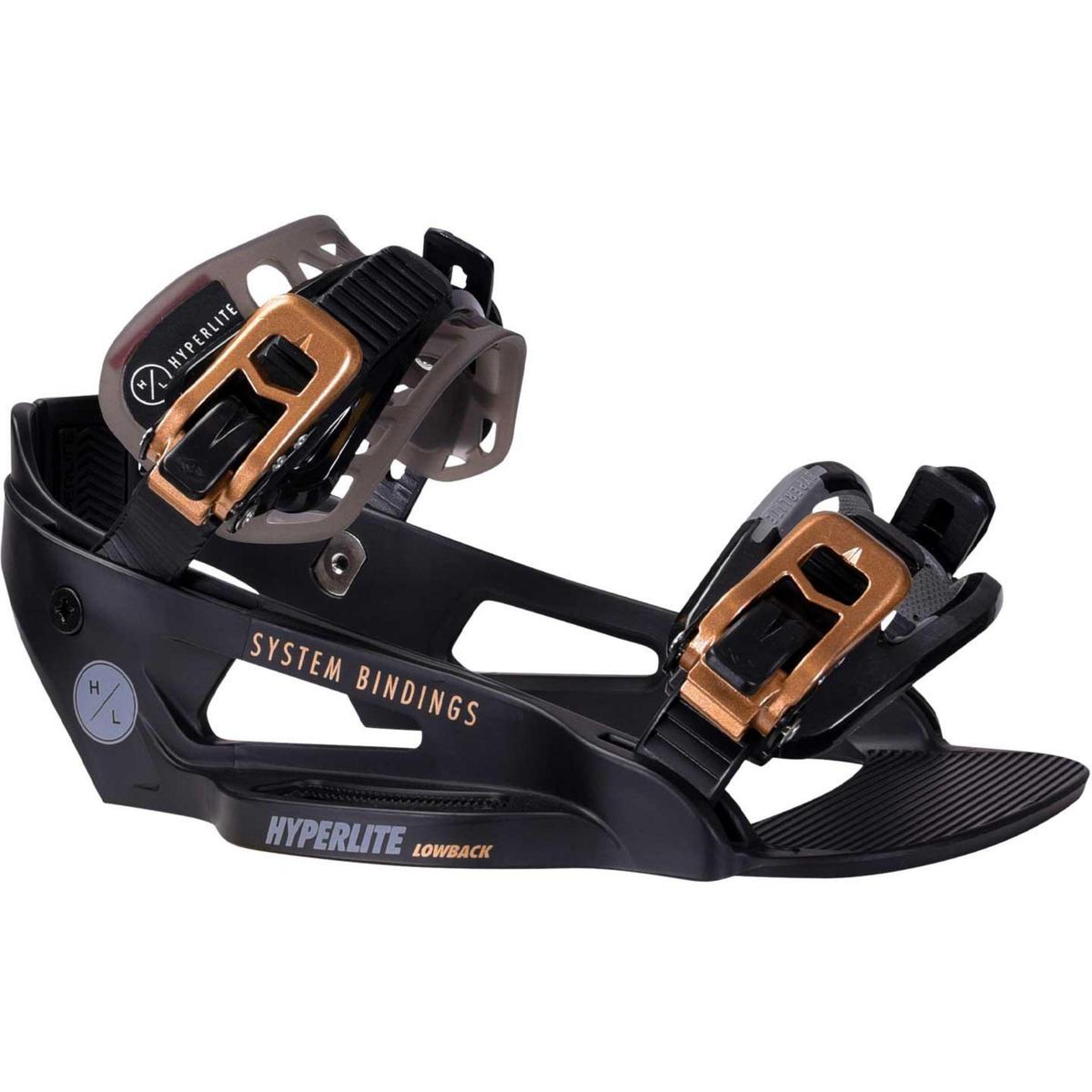 Hyperlite Mens System Lowback Wakeboard Bindings 24 - Sun & Ski Sports