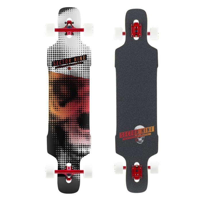 Sector 9 Dropper Complete Longboard Red - Sun & Ski Sports