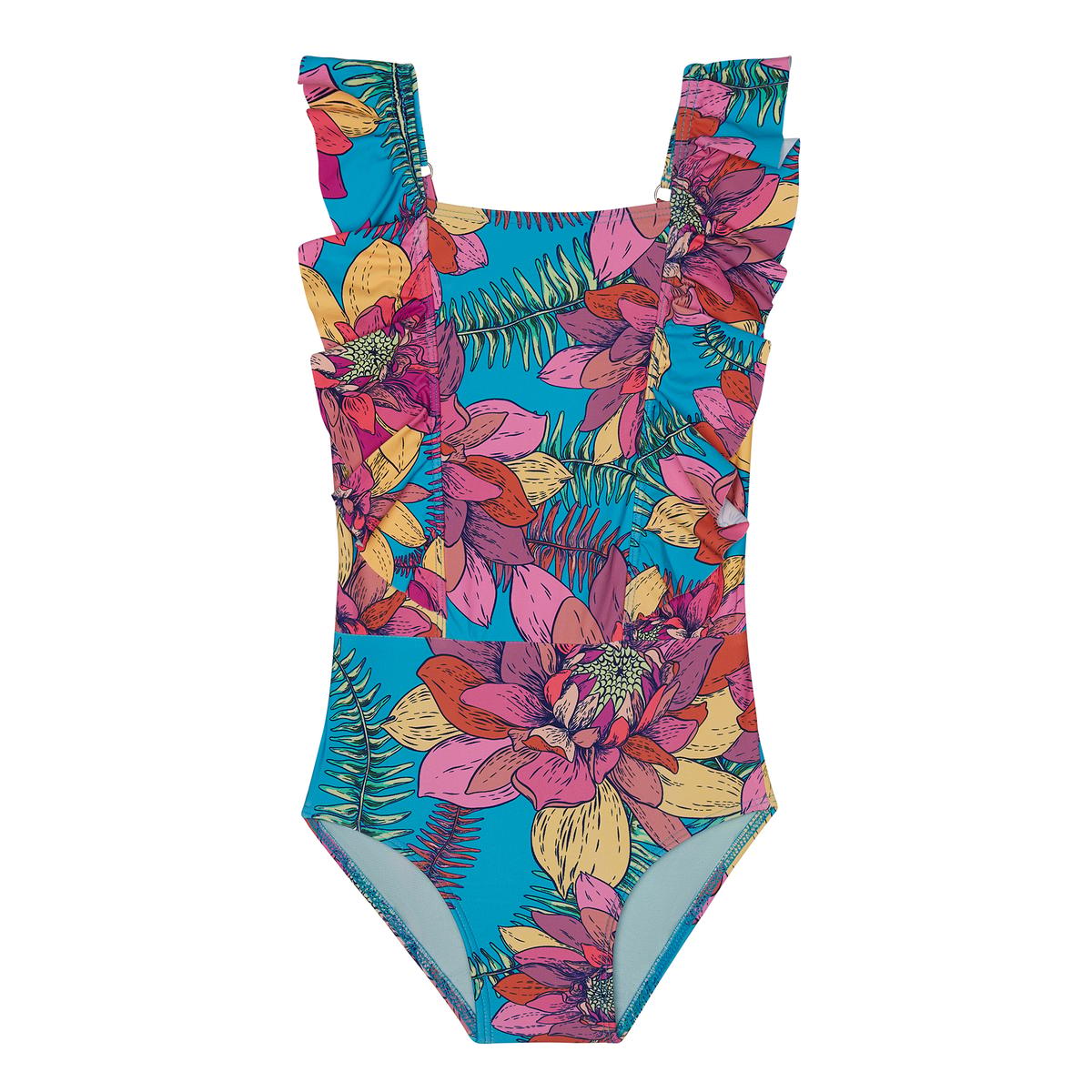 Beach Lingo Girls Go Go Lotus Swimsuit - Sun & Ski Sports