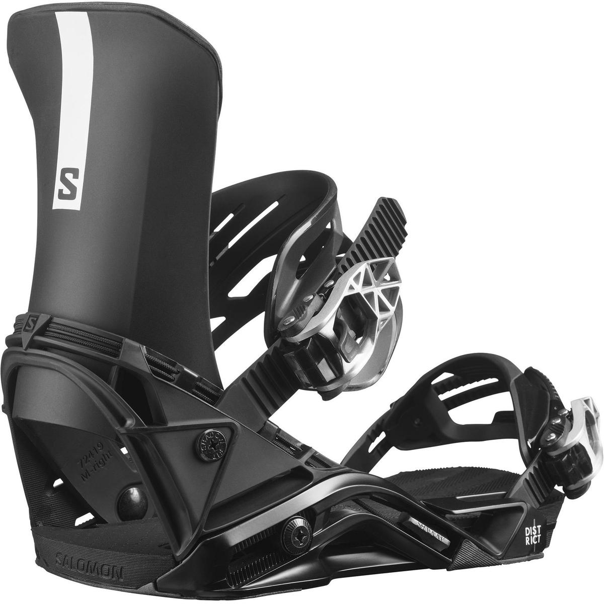 Salomon Mens District Snowboard Bindings 24 - Sun & Ski Sports