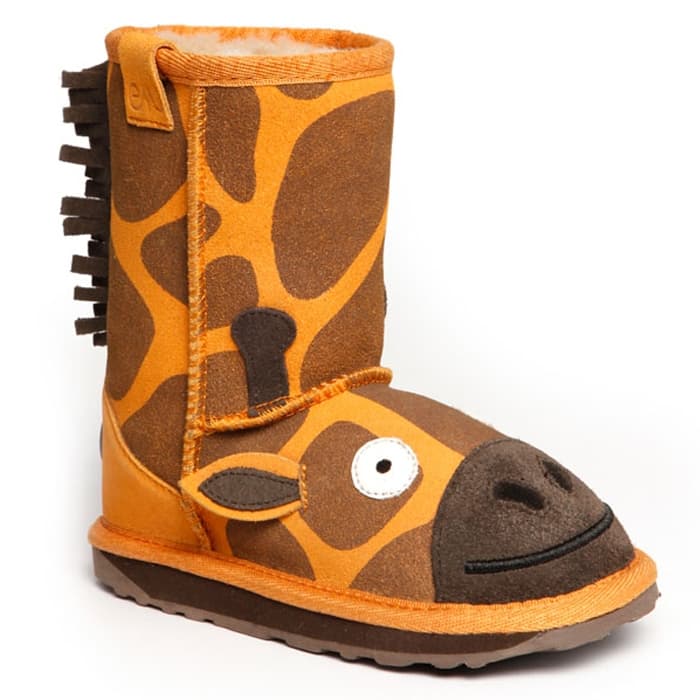 Emu Children's Little Creatures Walker Giraffe Apres Boots - Sun & Ski ...