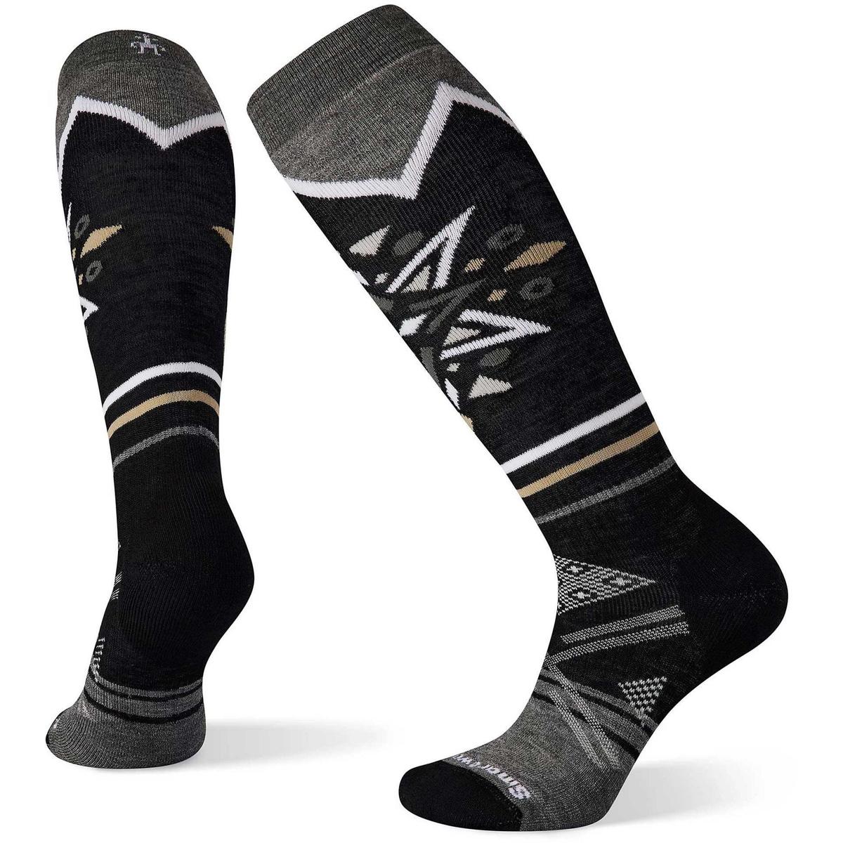 Smartwool Womens Ski Full Cushion Mountain Snowflake Pattern Over The ...