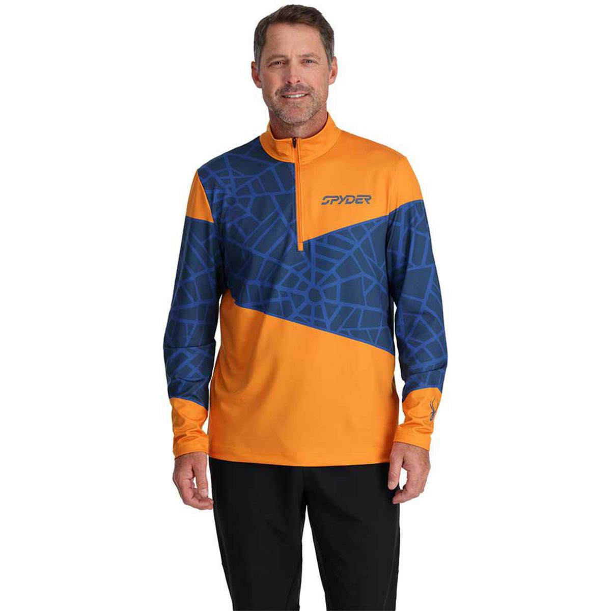 Spyder Mens Premier Zip T-Neck Pullover - Sun & Ski Sports