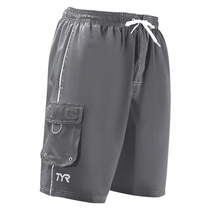 TYR Mens Solid Challender Trunks - Sun & Ski Sports