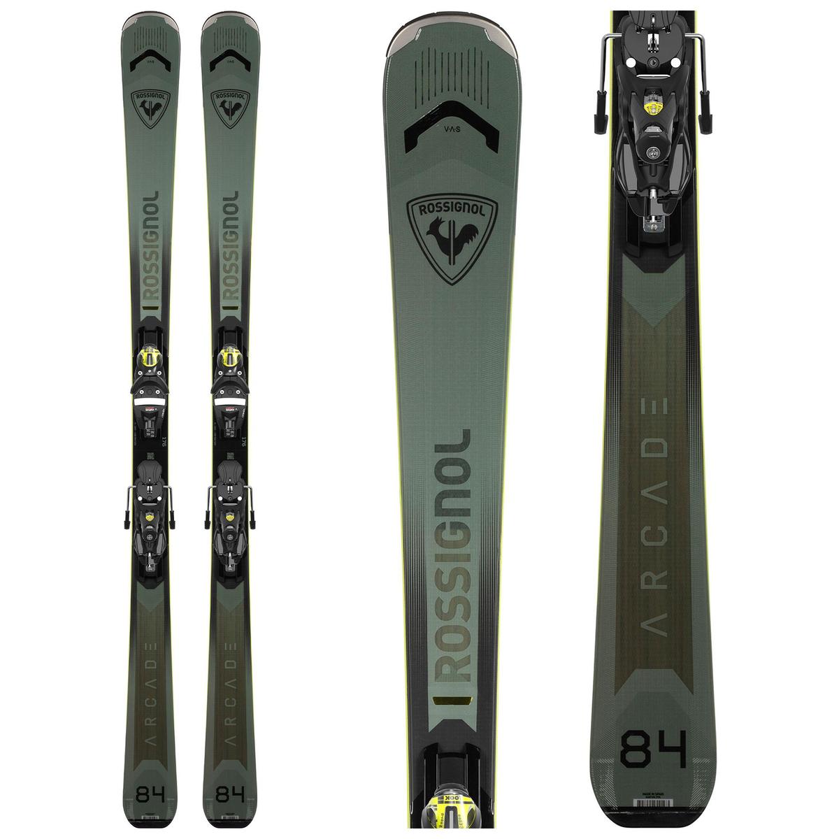 Rossignol Men's Arcade 84 Skis with SPX 12 Konect GripWalk Bindings '2 ...