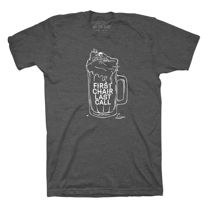 Ski The East Men's First Chair Last Call T-shirt - Sun & Ski Sports