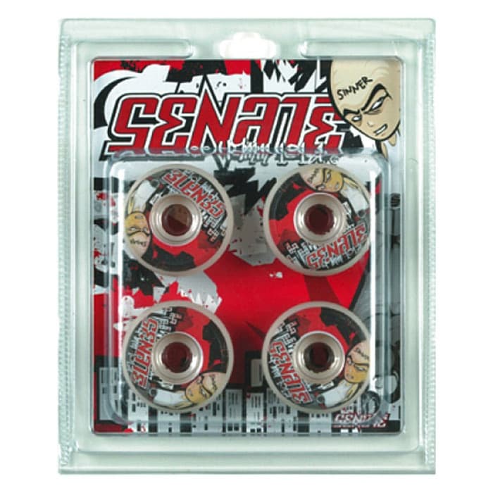 Senate Sinner 47mm Inline Skate Wheels (4pk) - Sun & Ski Sports