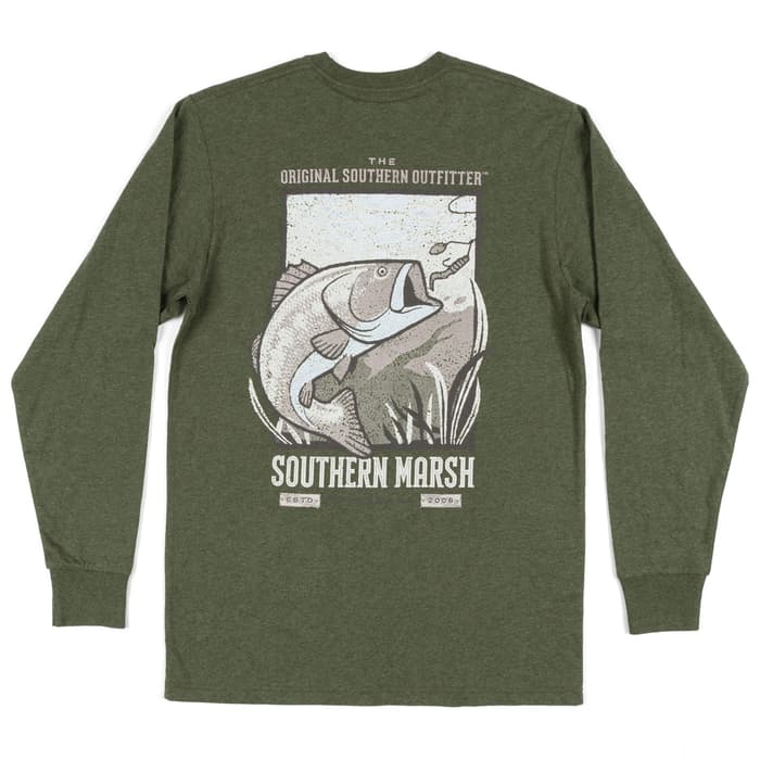 Southern Marsh Men's Vistas Long Sleeve Tee Shirt - Sun & Ski Sports