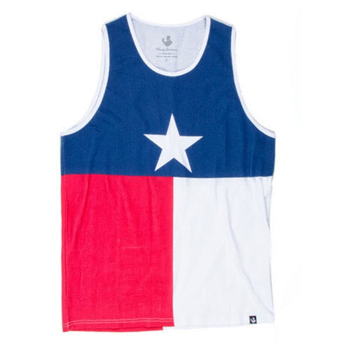 Rowdy Gentleman Men's Texas Flag Tank Top - Sun & Ski Sports
