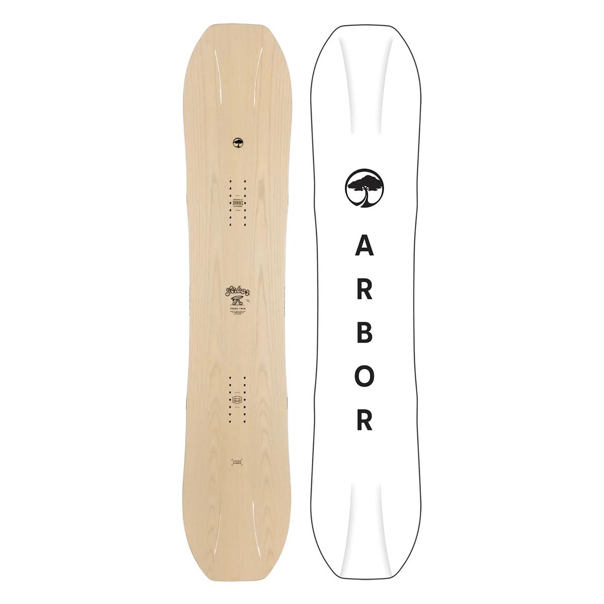 Arbor Mens Terra Twin Camber Snowboard 24 - Sun & Ski Sports