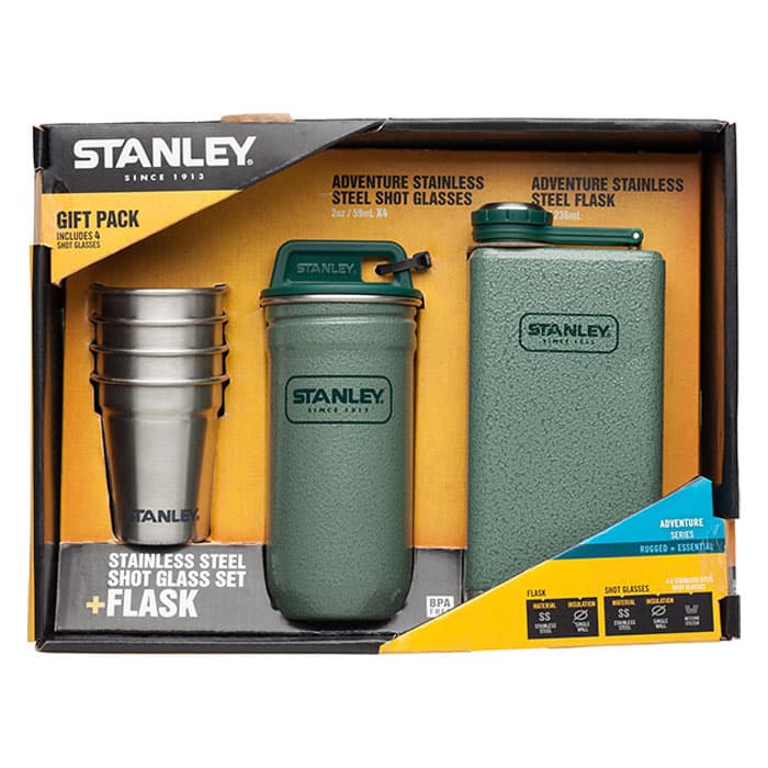 Stanley Adventure Steel Shots Flask Gift Set - Sun & Ski Sports