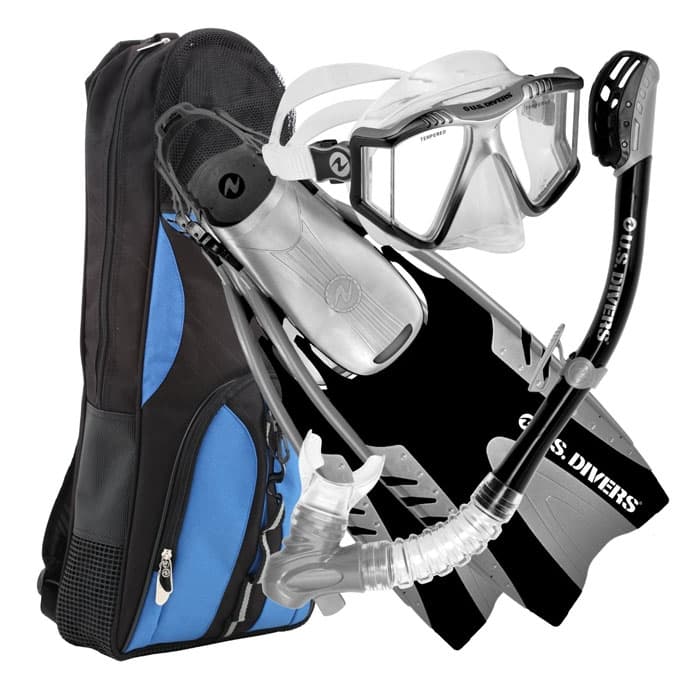 U.S. Divers Lux Mask With Purge And Snorkel Adult Combo Set - Sun & Ski ...