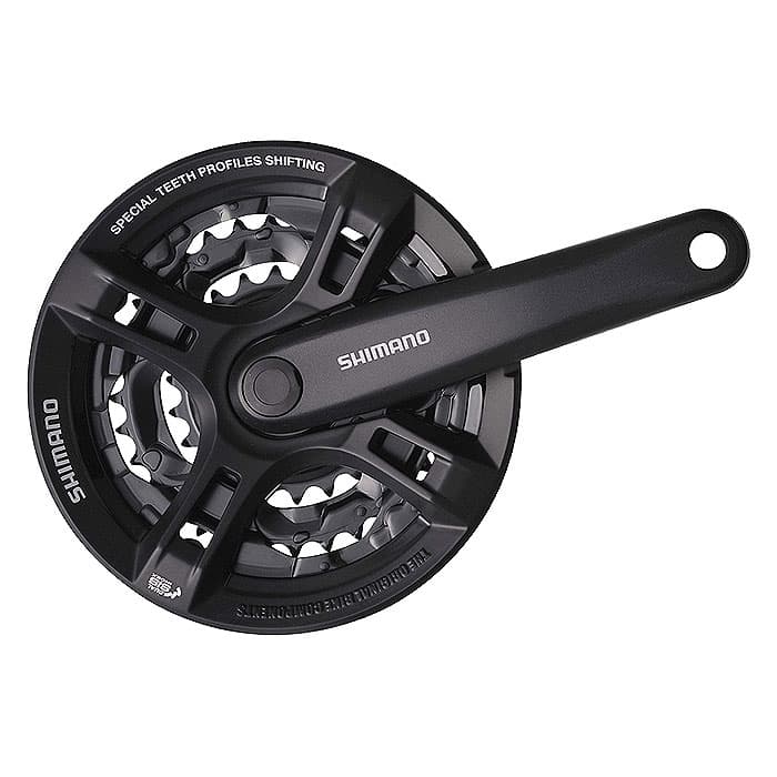 Shimano FC-M171 48/38/28 Crankset - Sun & Ski Sports