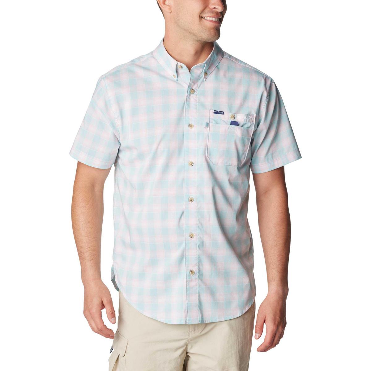 Columbia Mens PFG Super Bonefish Short Sleeve Shirt - Sun & Ski Sports