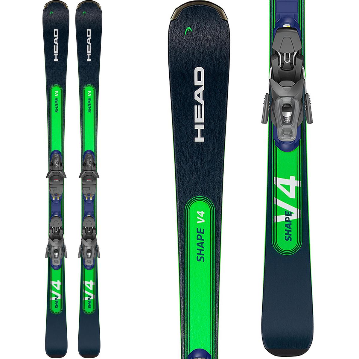 Head Men's Shape V4 Skis with PR 10 GripWalk Bindings - Sun & Ski Sports