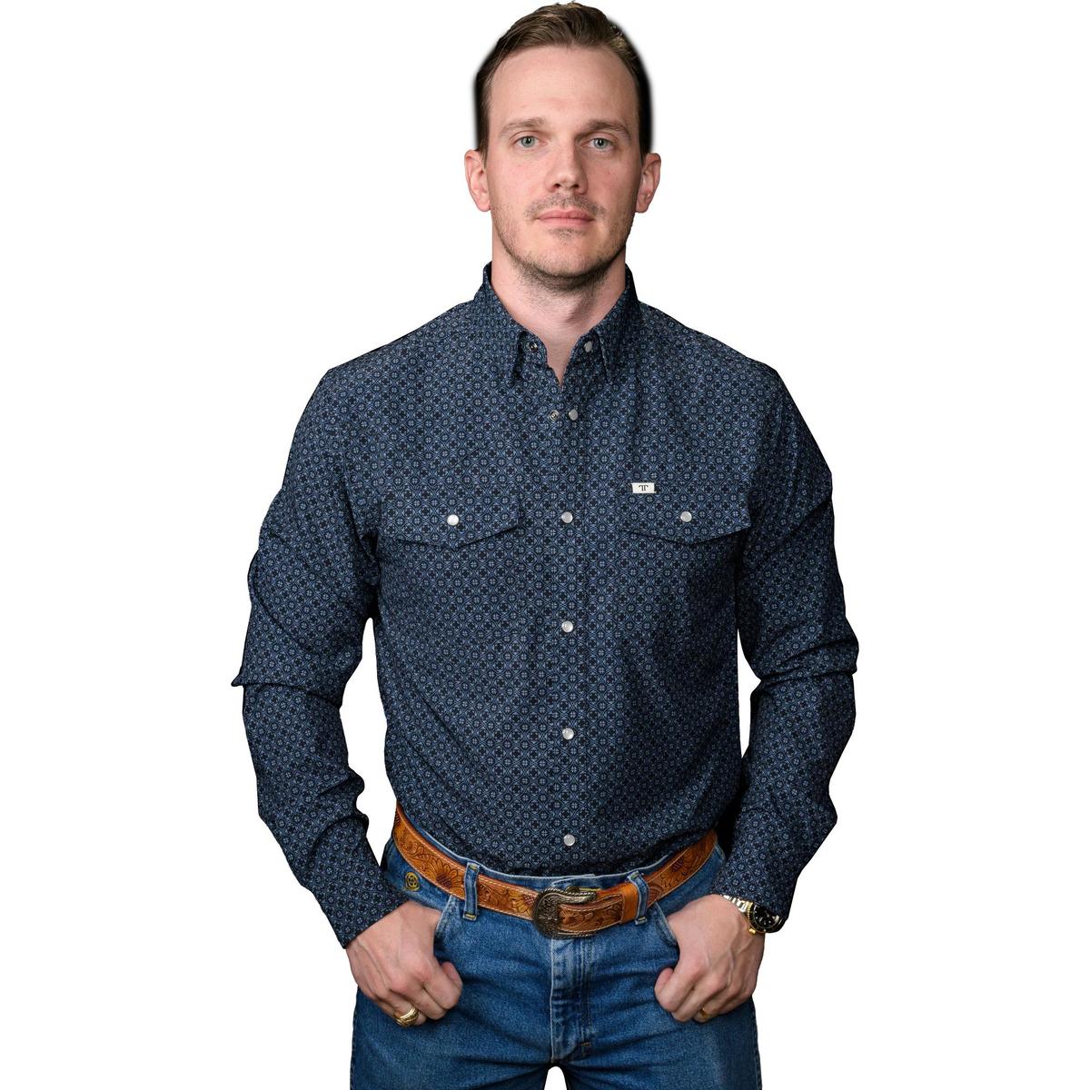 Ferrell Men's Silas Long Sleeve Snap Shirt - Sun & Ski Sports