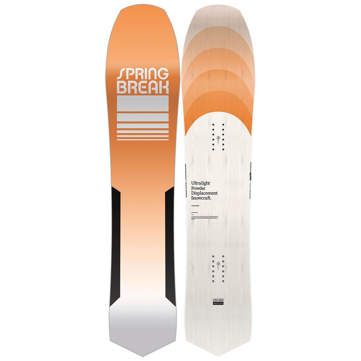 Spring Break Men's Diamond Tail Snowboard '22 - Sun & Ski Sports