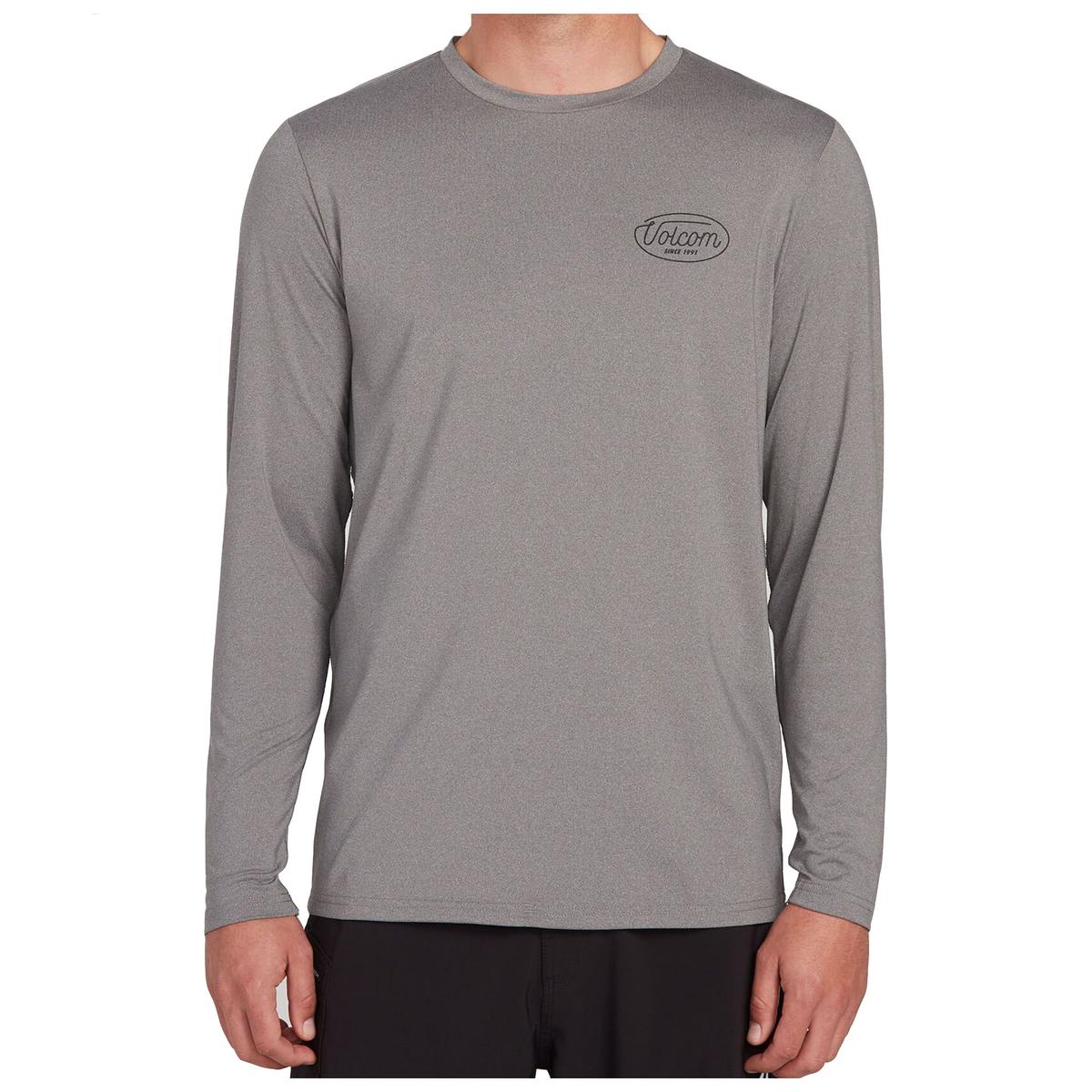 Volcom Men's Lit Long Sleeve UPF 50 Rashguard - Sun & Ski Sports