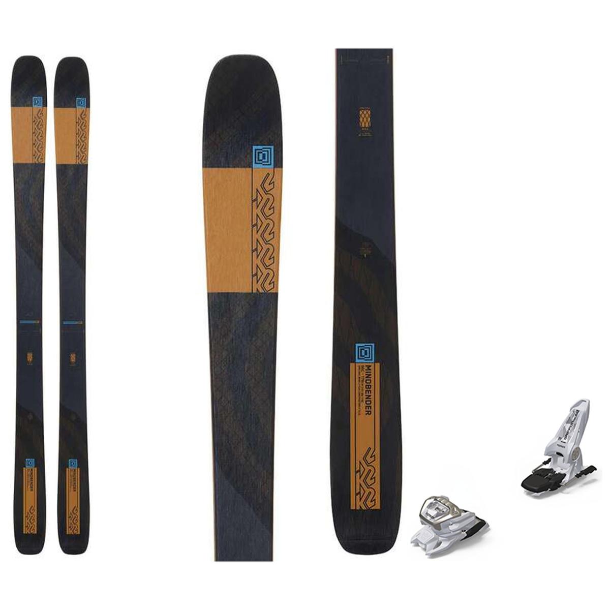 K2 Men's Mindbender 96C Skis + Marker Griffon 13 ID Ski Bindings '24 ...