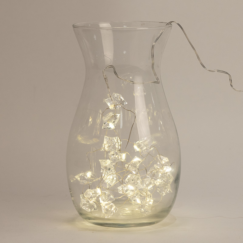 Faux Crystal String Lights - Cracker Barrel