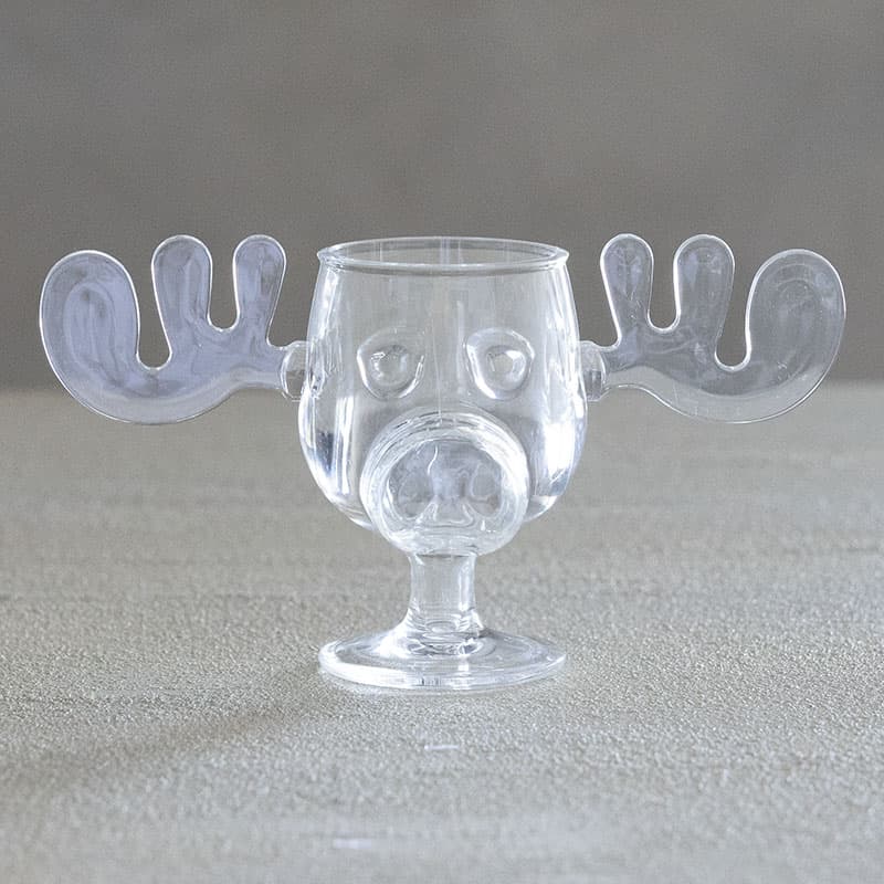 Christmas Vacation Acrylic Moose Mug Cracker Barrel