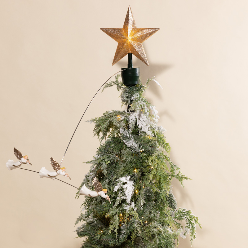 Animated Christmas Angel Tree Topper