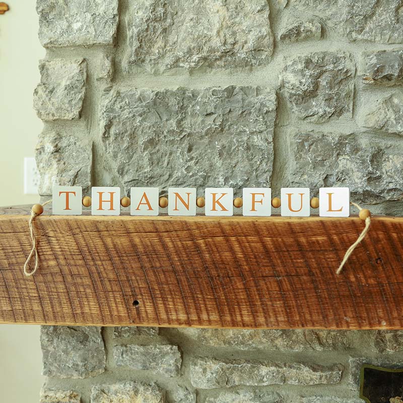 Thankful Block Letters - Cracker Barrel
