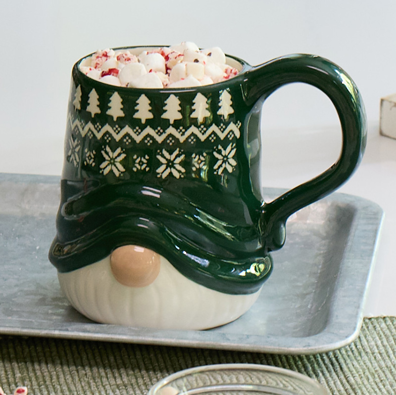 Stoneware Gnome Mug - Cracker Barrel