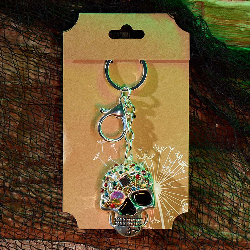 Bling Skull Keychain - Cracker Barrel