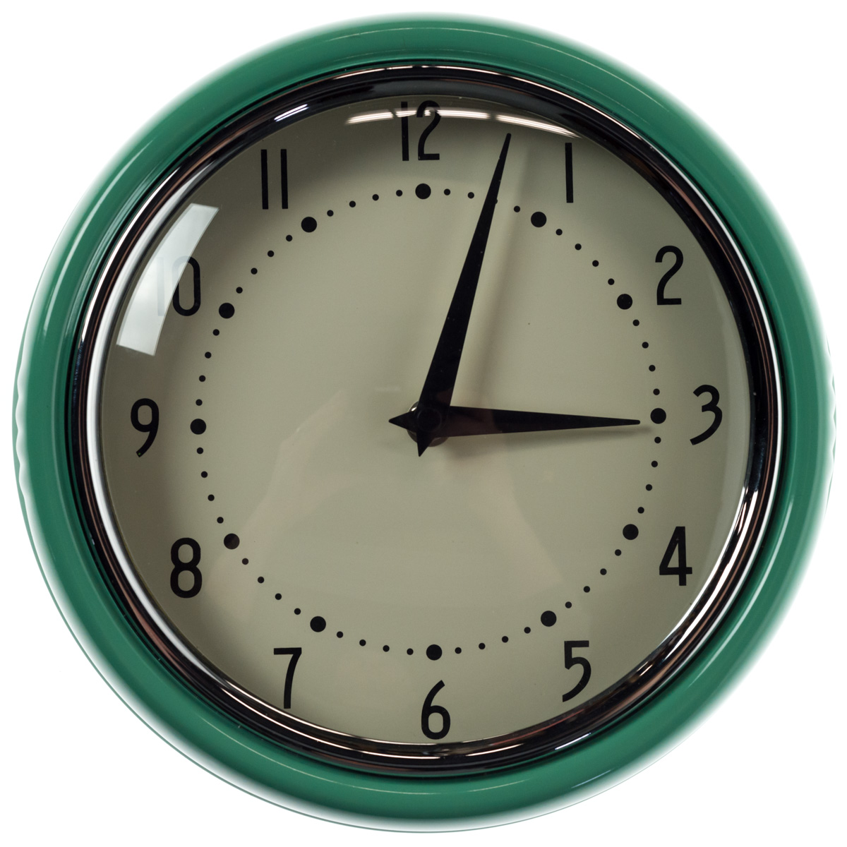 shop.crackerbarrel.com: Aqua Round Diner Clock - Cracker Barrel