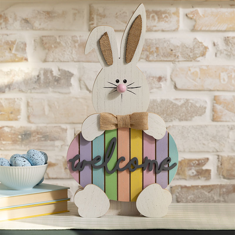 Welcome Rabbit Wall Decor - Cracker Barrel