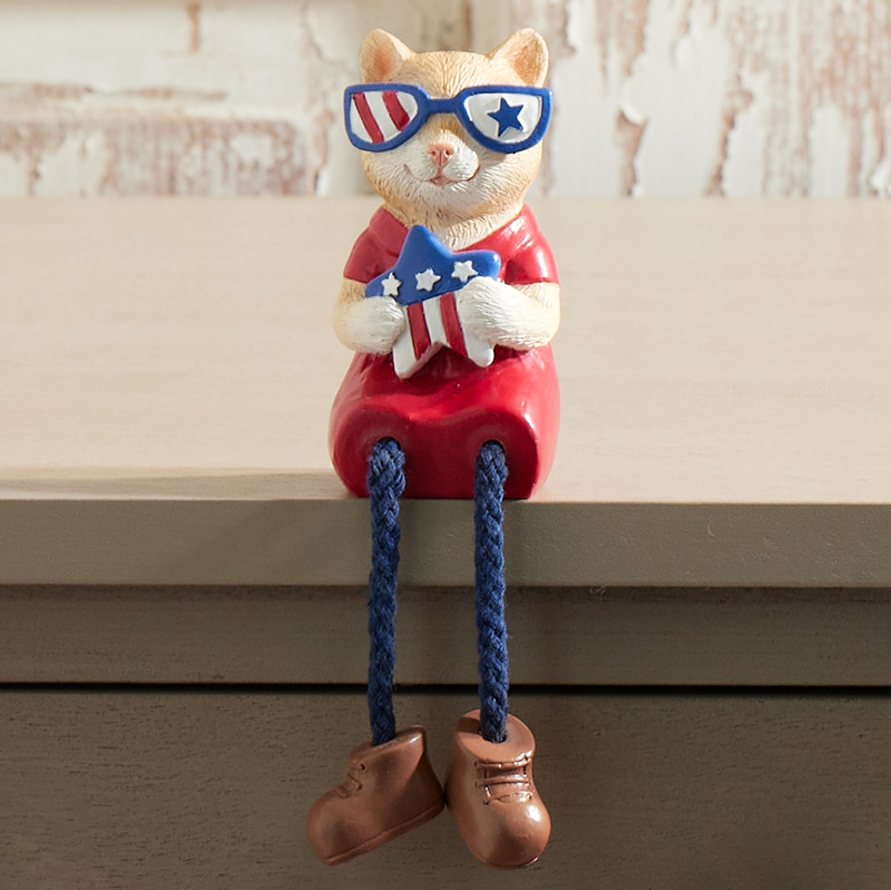 Cat with Star Sitter - Cracker Barrel