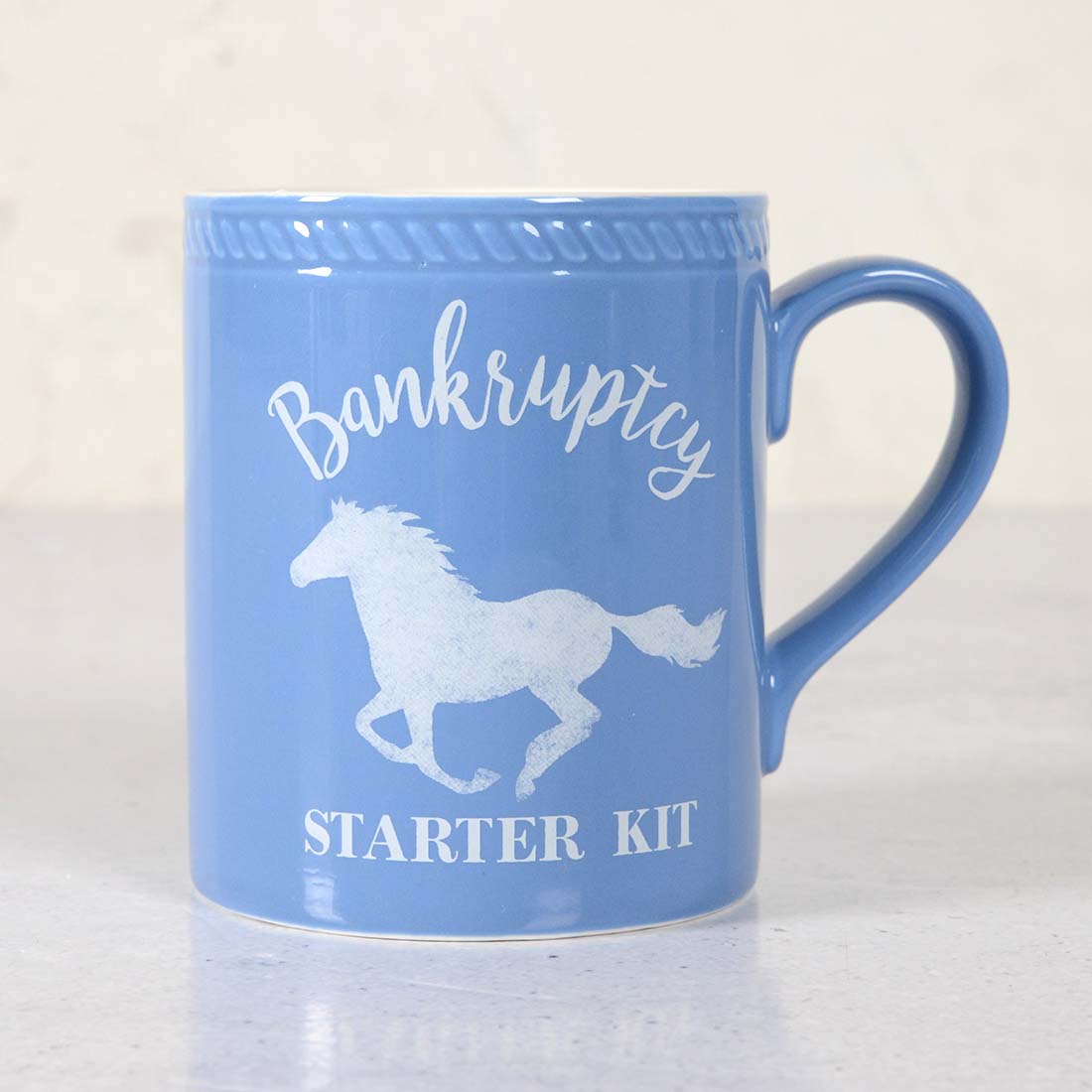 Stoneware Bankruptcy Mug - Cracker Barrel