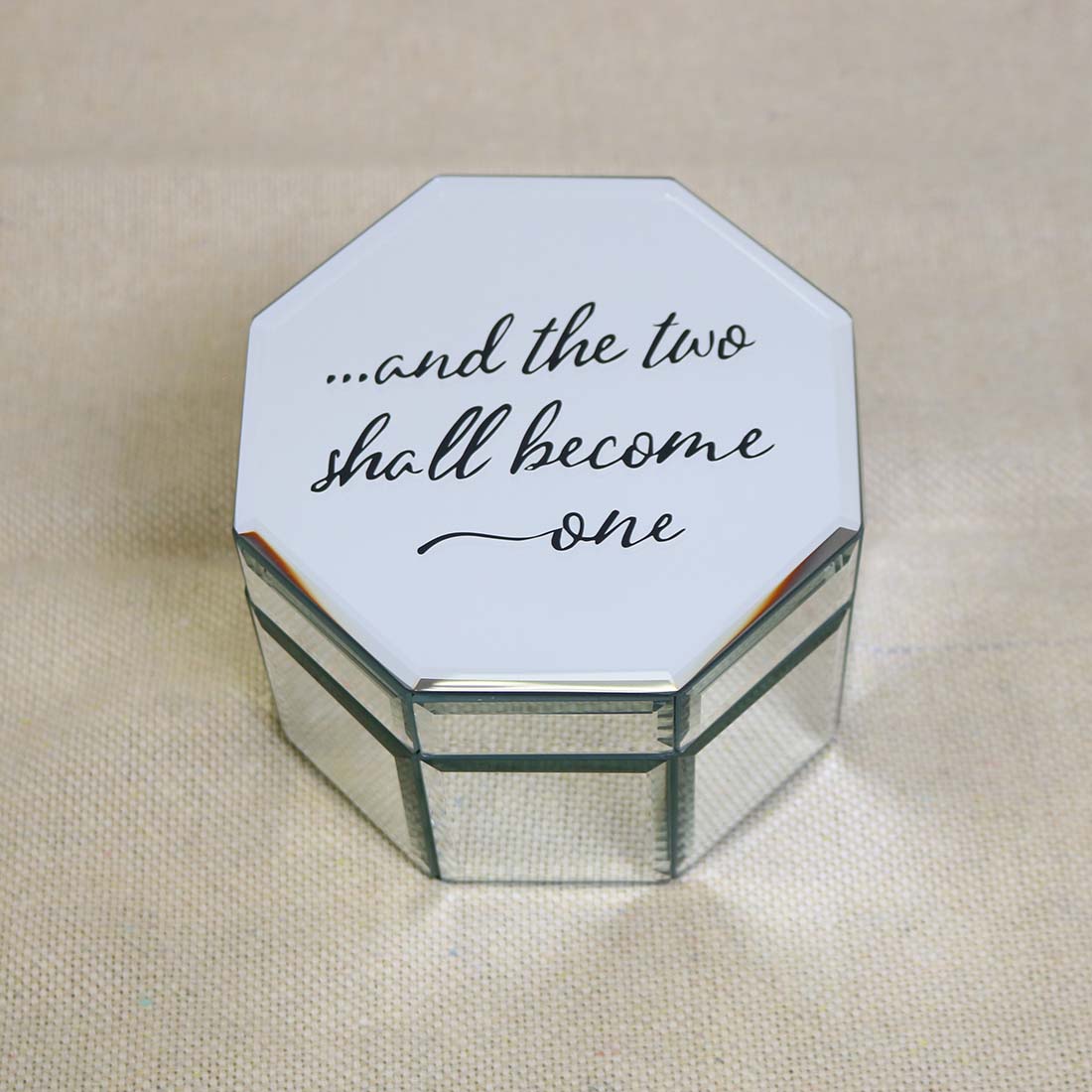 Mirrored Box with Sentiment - Cracker Barrel